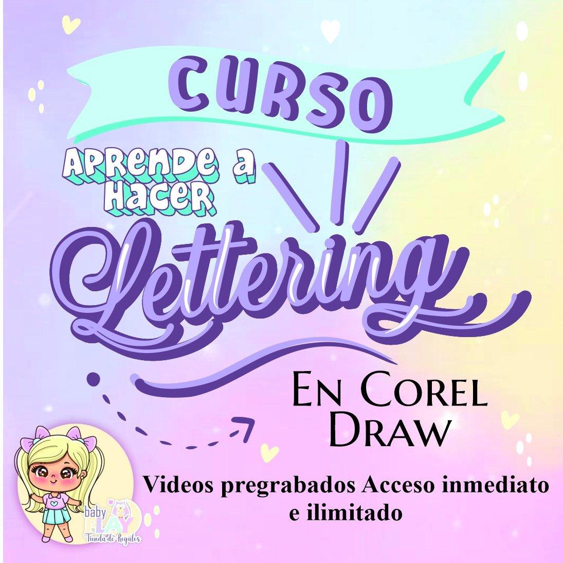 Curso Lettering En CorelDraw – Tienda BabyPlay